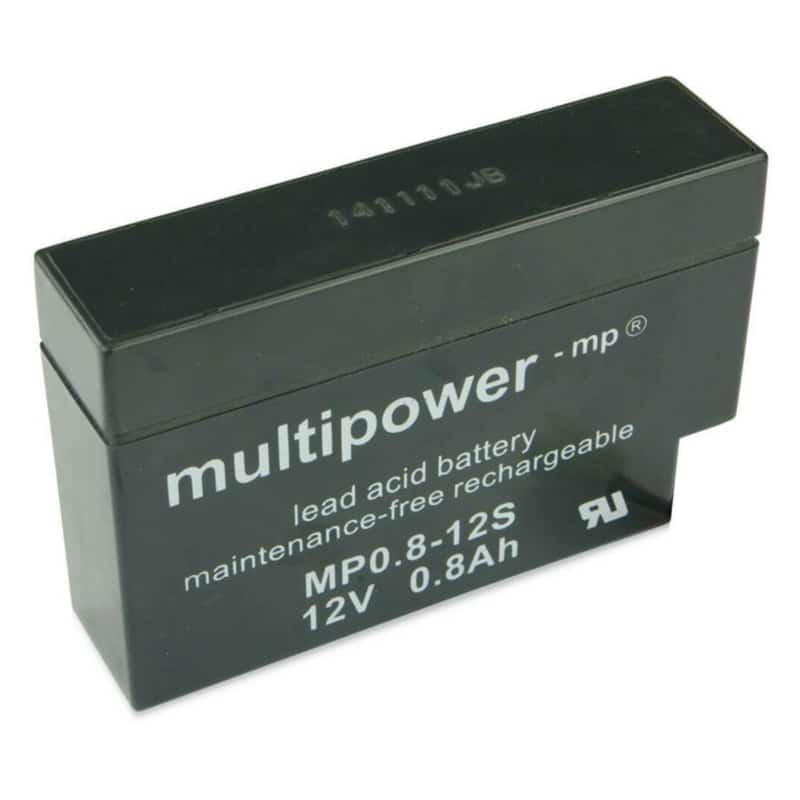 multipower MP0,8-12 AMP-Stecker 12V 0,8Ah Bleiakku online kaufen im kfz-teile-markt.de